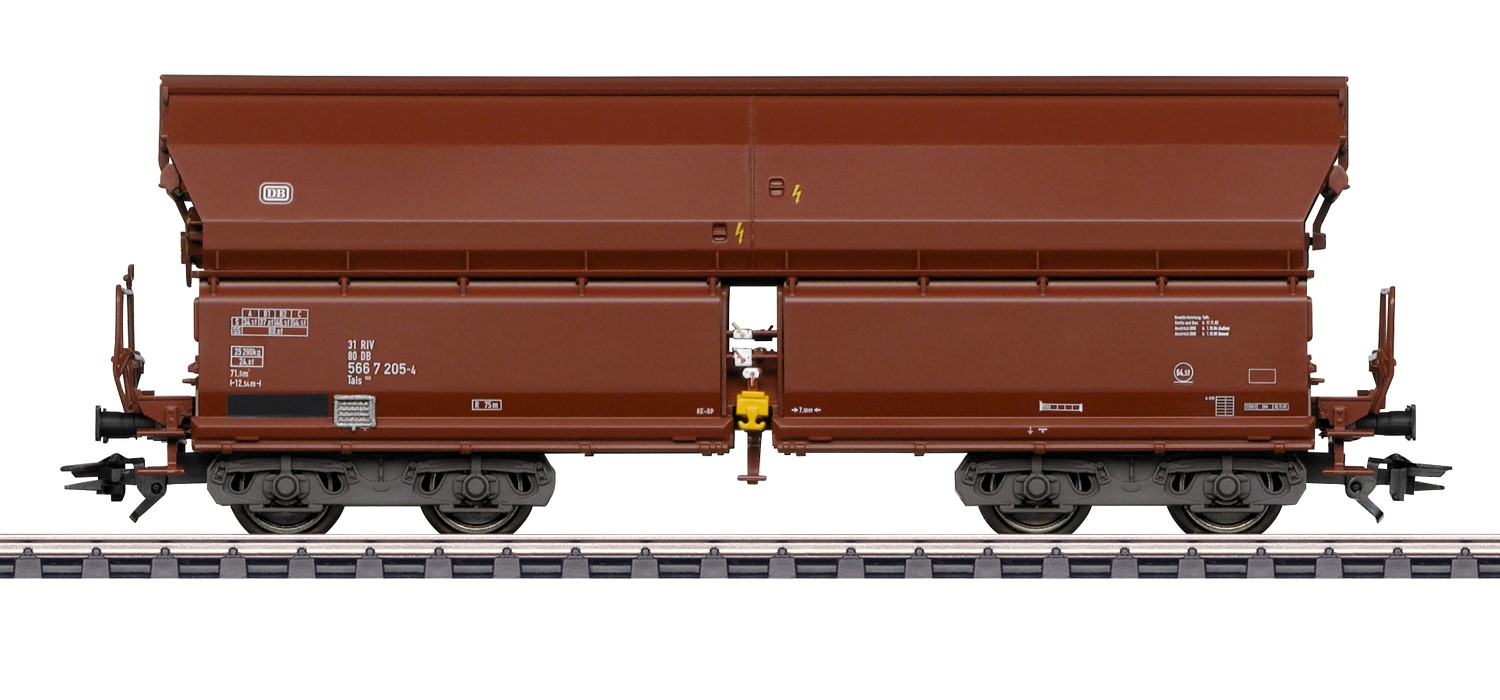 Erlebniswelt Modellbahn - Märklin 00730 H0 Schwenkdachwagen Tals 968, DB 24er-Set (Display)