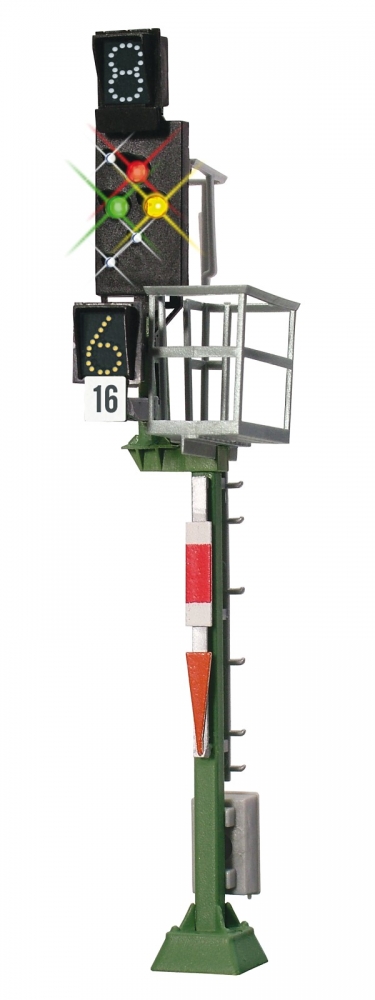 Erlebniswelt Modellbahn - Viessmann 4046 H0 Ks-Mehrabschnittssignal als ...